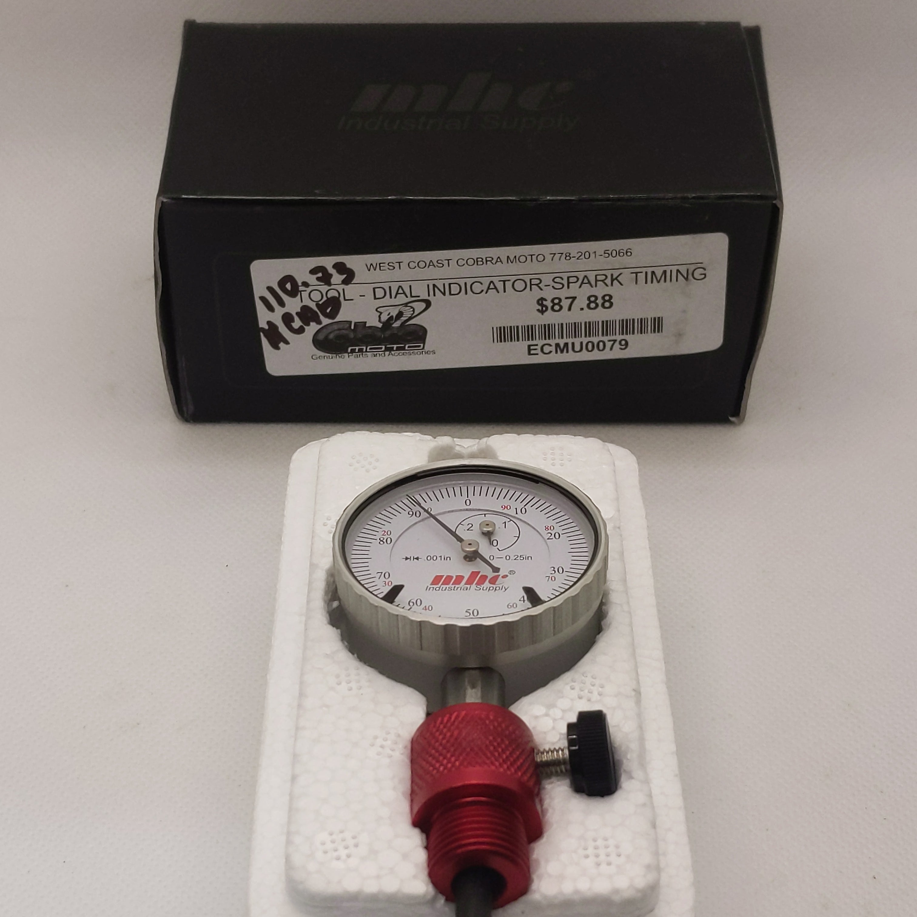 ECMU0079 - TOOL - SPARK TIMING DIAL INDICATOR – Cobra Moto Parts Canada