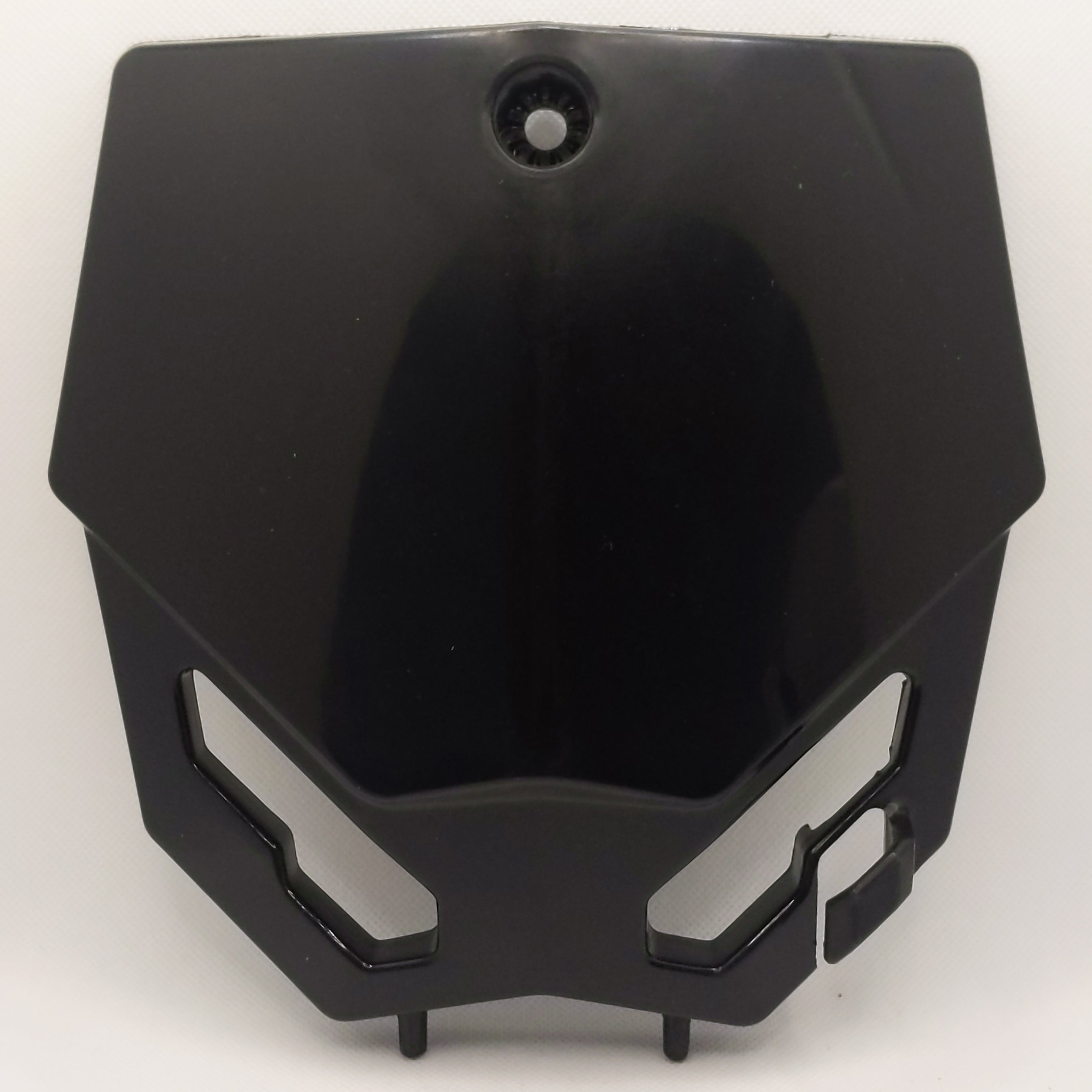 TCMU0041BLK Number Plate Black Front 2021+ – Cobra Moto Parts Canada