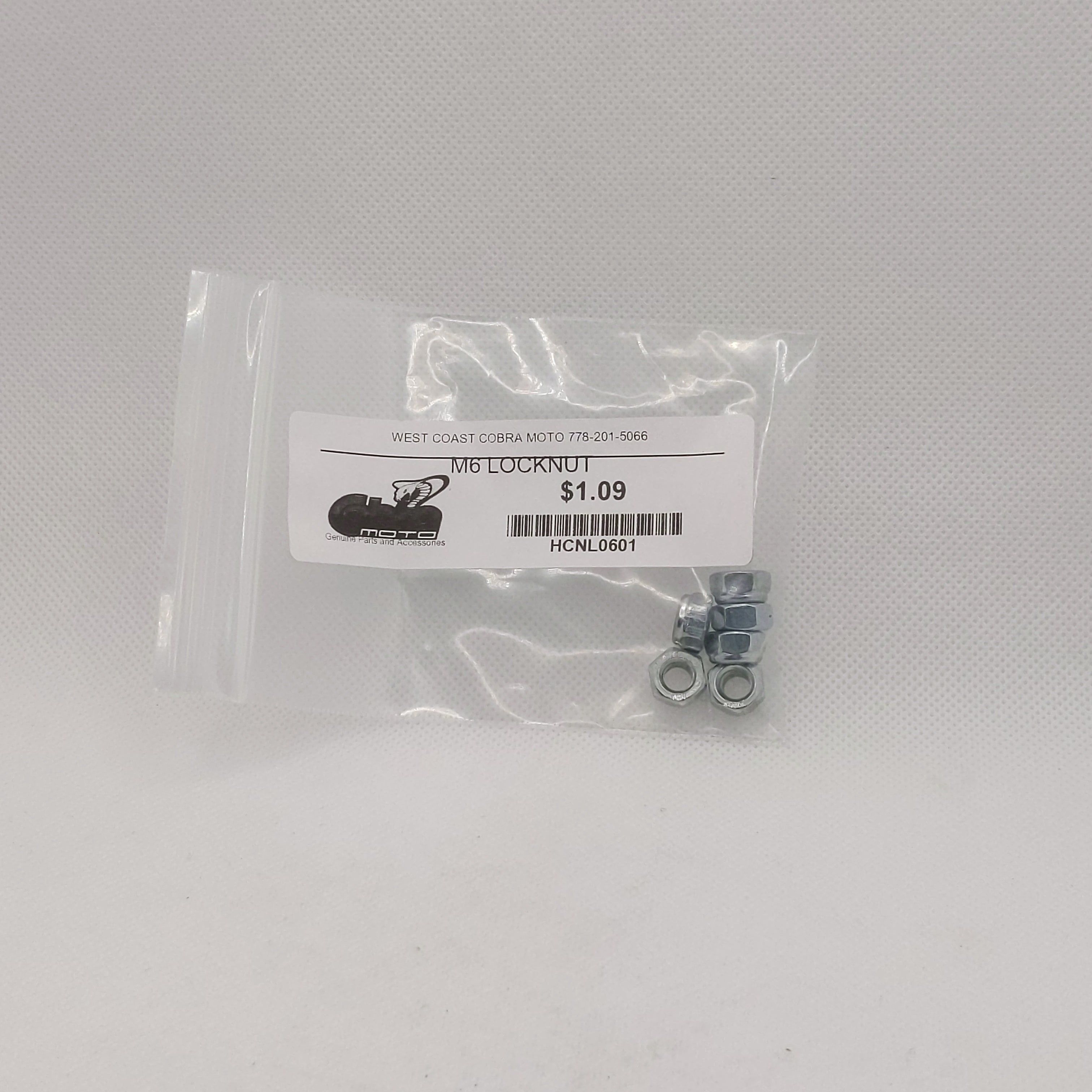 HCNL0601 M6 Locknut Head stay Bolt Locknut 2024 – Cobra Moto Parts Canada
